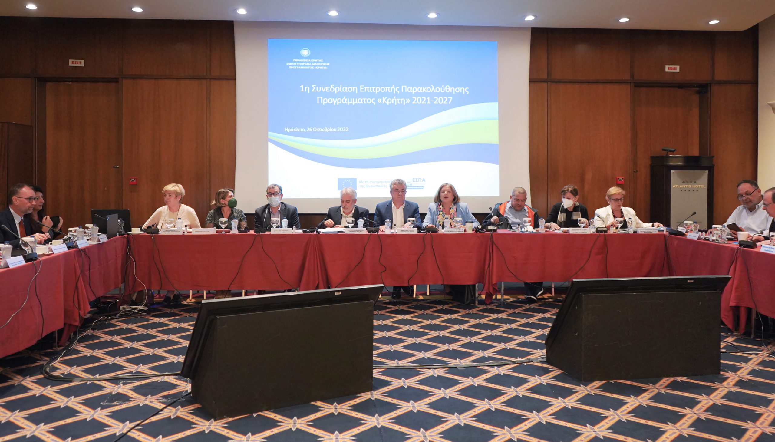Πανηγυρική πρώτη συνεδρίαση της Επιτροπής Παρακολούθησης του ...