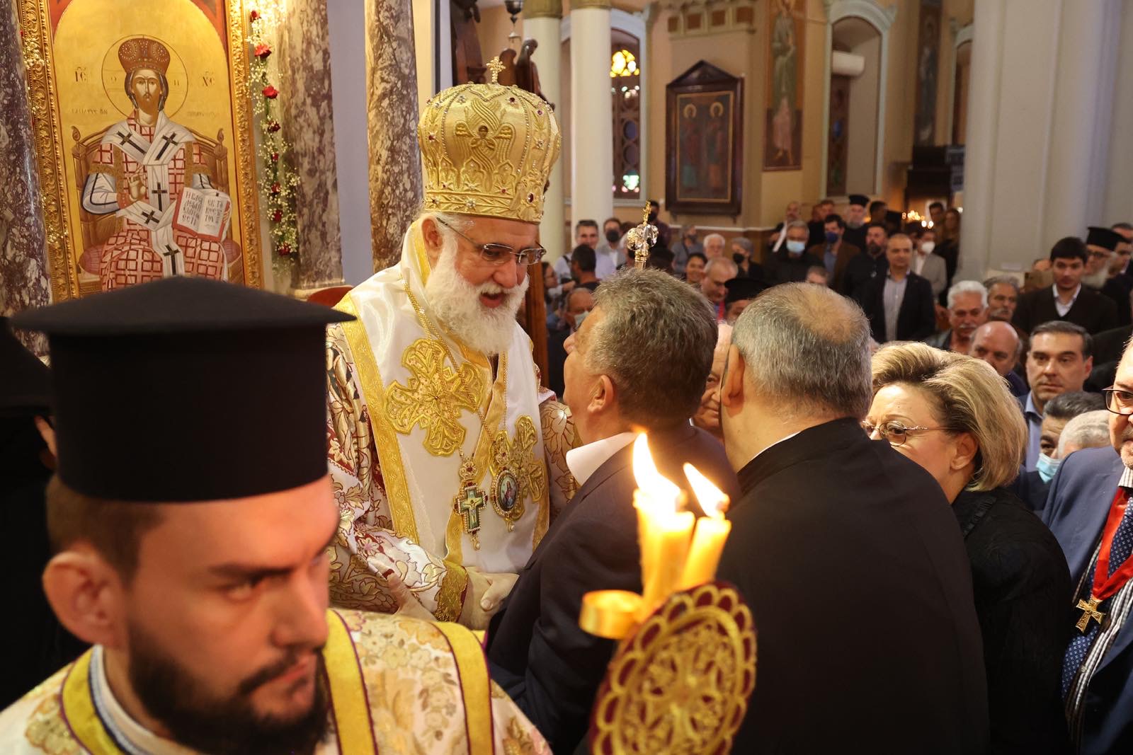 Συγχαρητήρια και ευχές Περιφερειάρχη Κρήτης στον Επίσκοπο Κνωσού ...