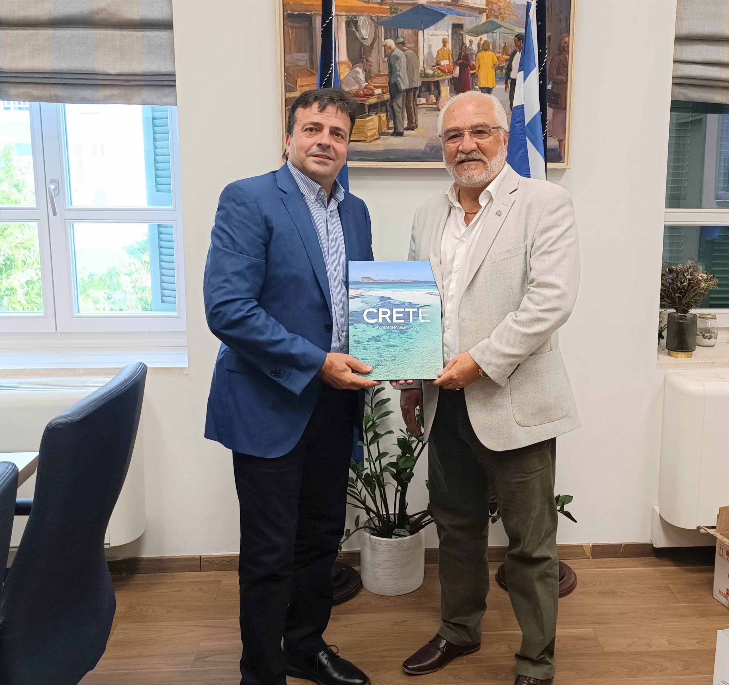 Συνάντηση Έλληνα Προξένου στη Ν. Ζηλανδία με τον Αντιπεριφερειάρχη Ηρακλείου - Crete.gov.gr