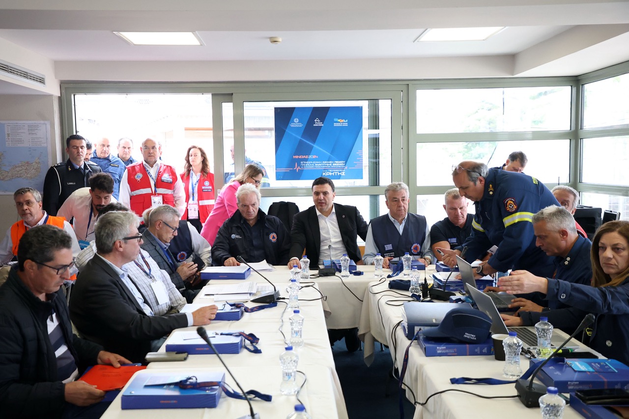 Σε πλήρη εξέλιξη η άσκηση «Μίνωας 2024» στην Περιφέρεια Κρήτης Στ ...