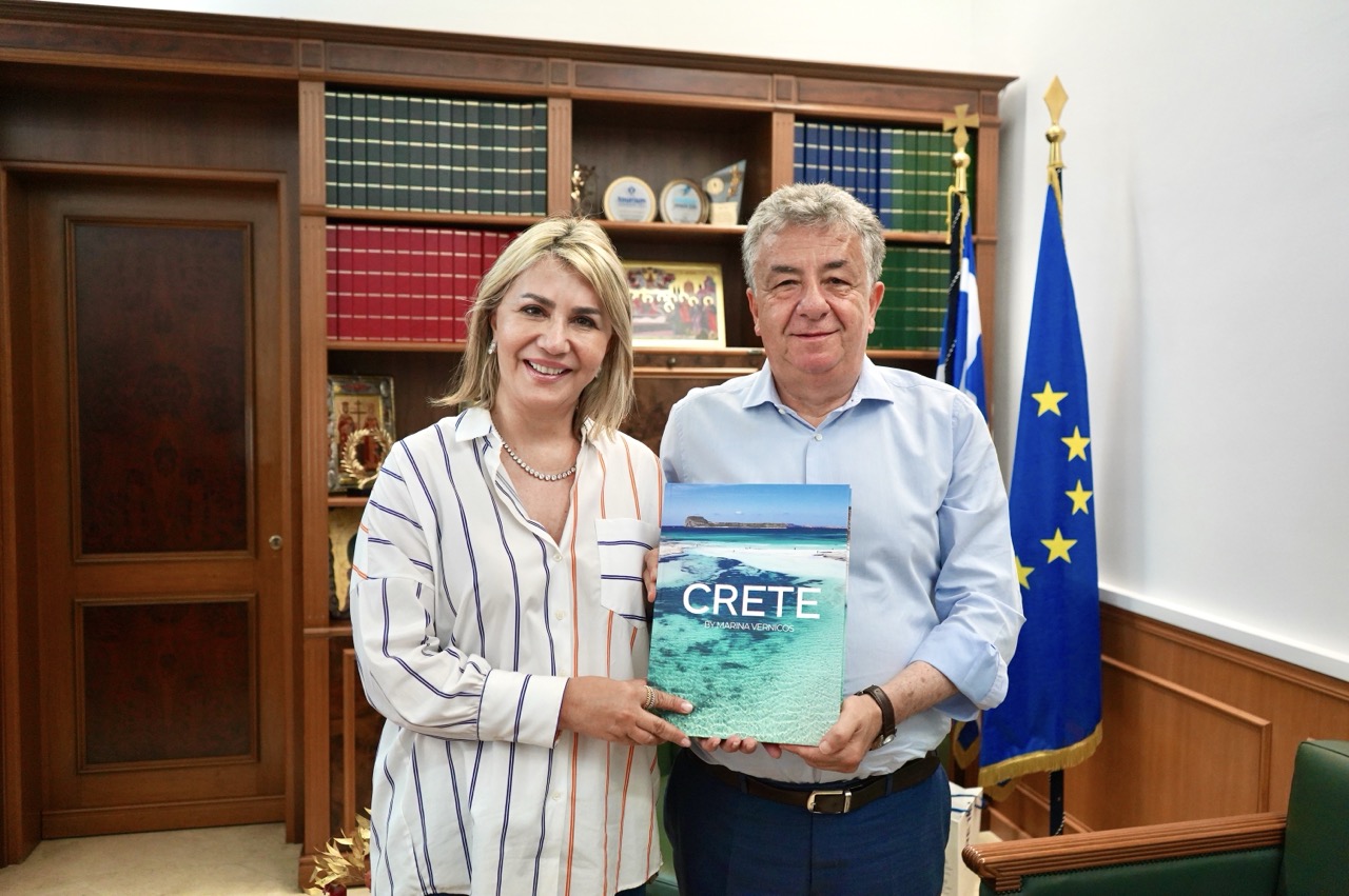 Με την Υφυπουργό Παιδείας, Θρησκευμάτων και Αθλητισμού συναντήθηκε ο Περιφερειάρχης Κρήτης ...